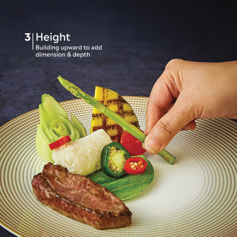 Plating Styles - Akij Tableware Art of Plating